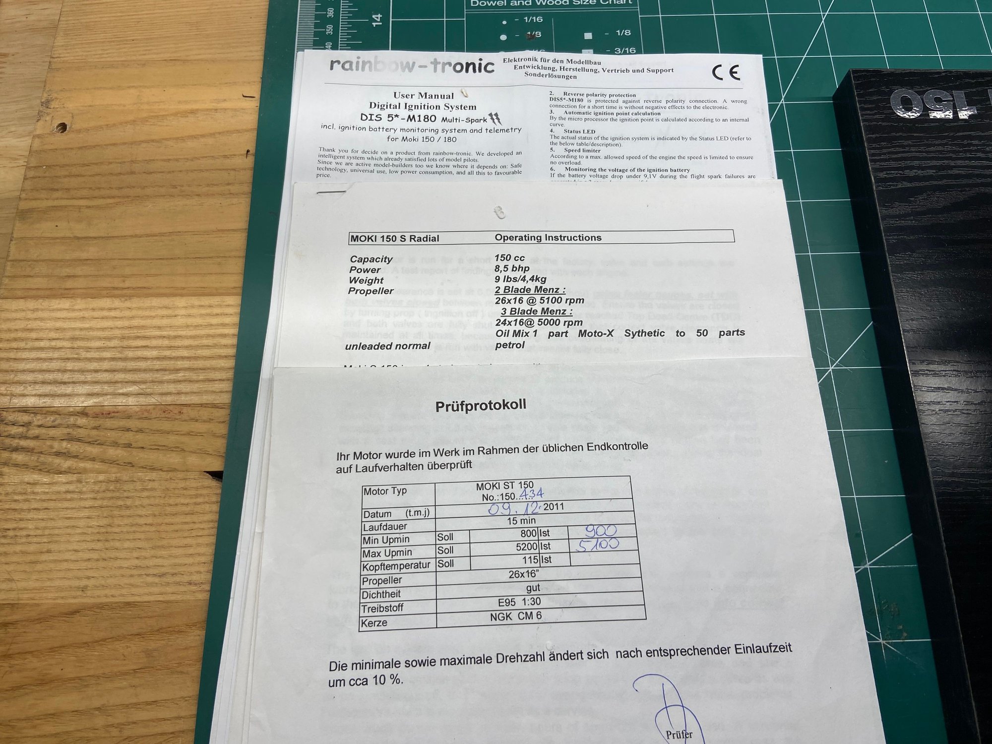 Moki 150 Radial w/Rainbow-Tronic Ignition - RCU Forums