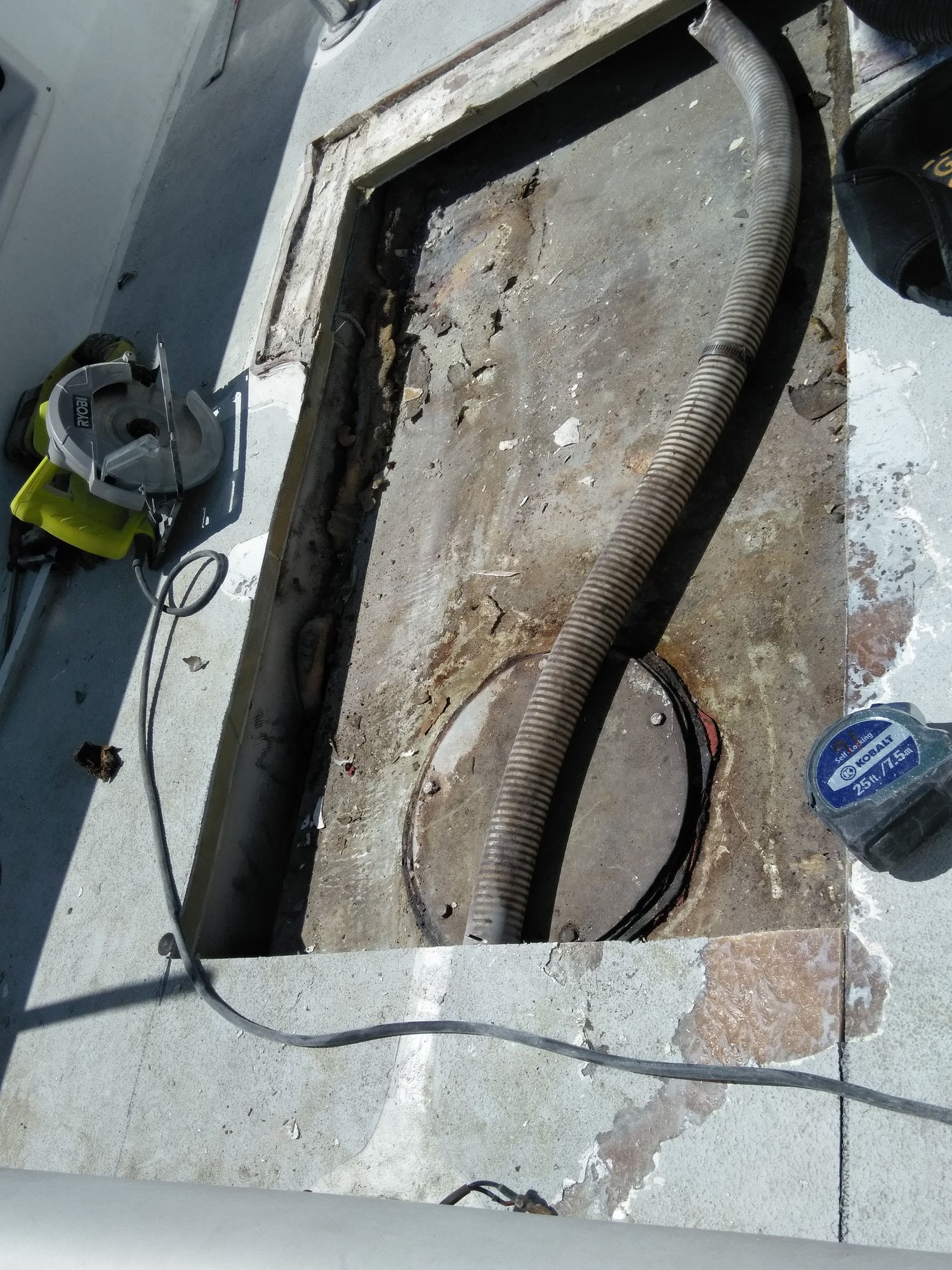 The Hull Truth - Boating and Fishing Forum - Delamination of front deck ...
